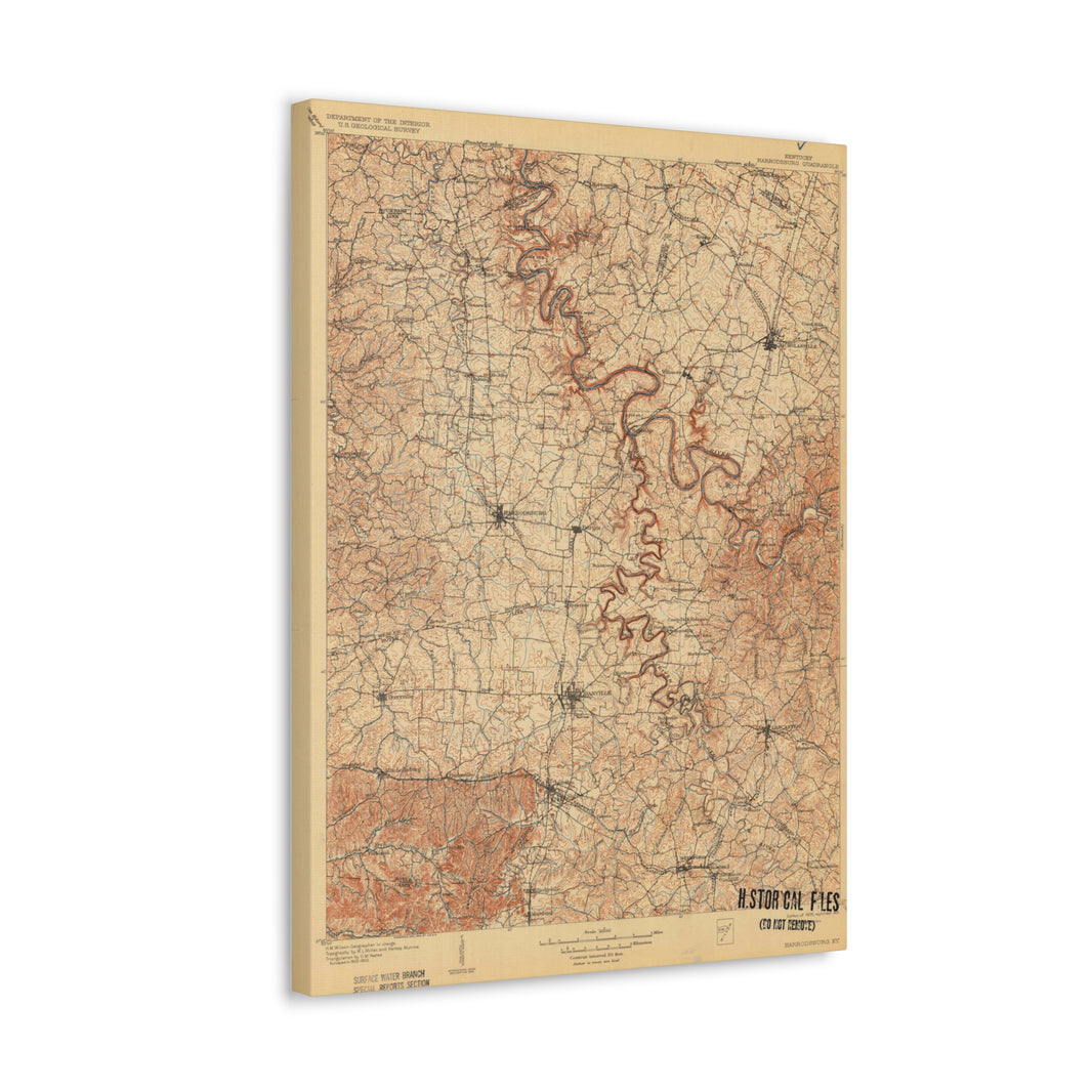 Maps & Topography Collection – @HerringtonLakeKY.com